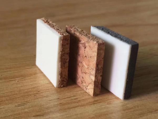 Quality Self-Adhesive Square Cork Pads for Glass Spacer Protection – Standard Glass Protector for sale