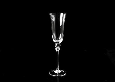 Cina Rifinitura di 75mm soffiata chiara mano 7 Oz Champagne Flutes Glass With Fired in vendita