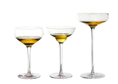 Cina Chiara 200ml mano tagliente calda Margarita Glasses For Home Deco saltata in vendita