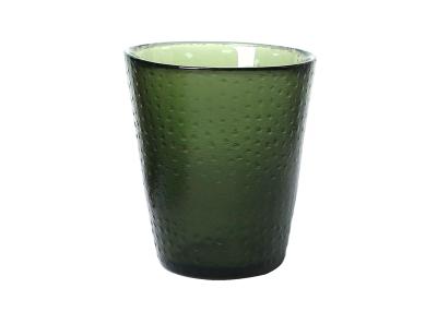 China De hand drukte de 95mm Gekleurde Houder van de Glaskaars met Aangepast Embleem Te koop
