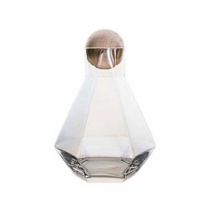 Cina Caraffa senza piombo da tavolo dell'acqua del fornitore 700ml 750ml Crystal Whiskey Decanter Rock Whiskey in vendita