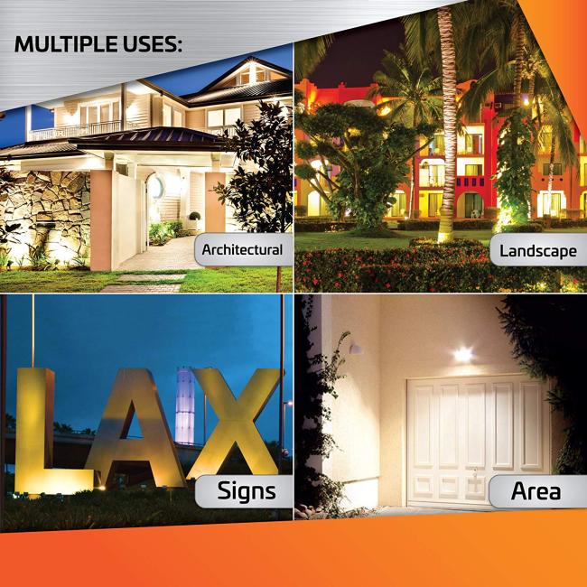 Wall Mount & Adjustable Knuckle Mount LED Floodlight