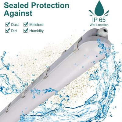 China 2ft 4ft 5ft 6ft IP65 LED Tri Proof Light 40w 60w 80w Corrosion Proof High Tech Optical Design for sale
