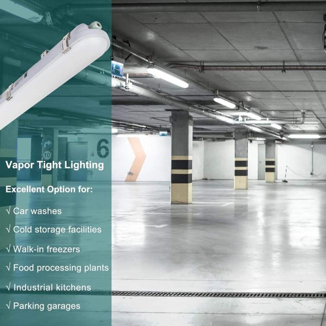 LED Linear Tri-proof Light in operation