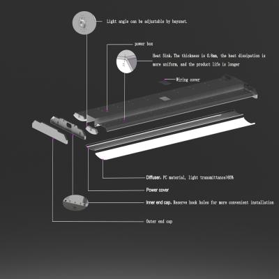 China Adjustable 4ft Led High Bay Lights Smart Control With Dimming Sensor Function for sale