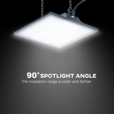 China 300W Linear High Bay Lights 190LM/W IP66 Waterproof Rectangle High Bay Light Fixture for sale