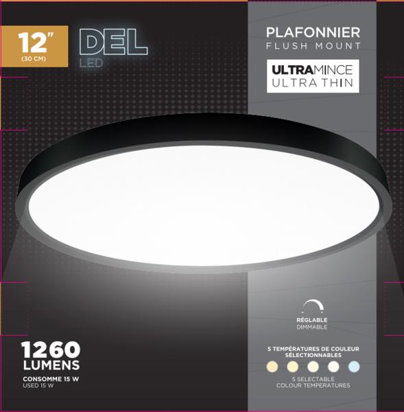 Quality 12 Inch LED Ceiling Light 15w Surface Mounted With Dimming 5CCT for sale