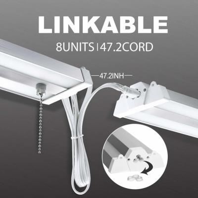 China Linkable Led 4 Foot Led Linear Light 100-277V Linear Suspension Lighting for sale