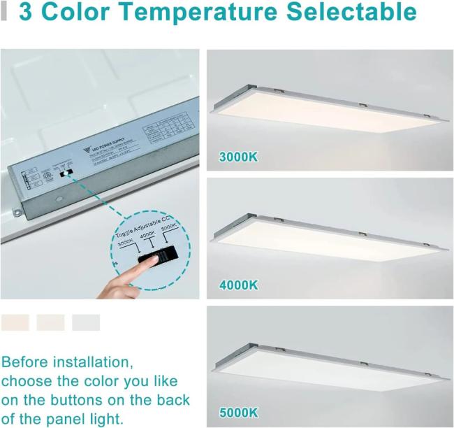 LED Panel Light installation example