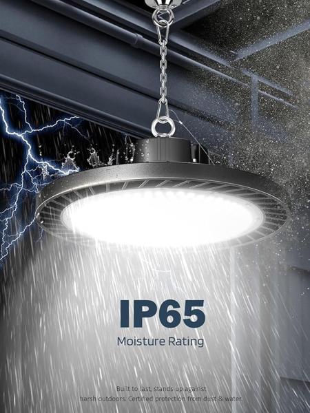 Quality 500W IP65 Round LED UFO High Bay Light Smd2835 Workshop Garage High Bay Lamp for sale