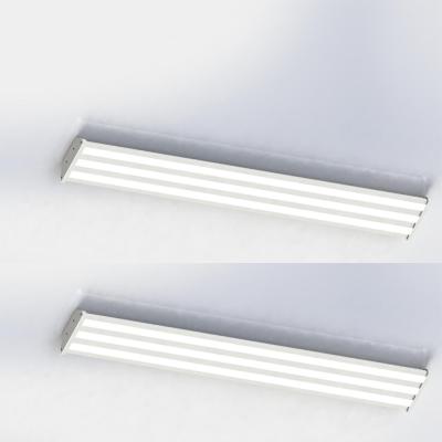 China 8FT LED Linear Strip Light 200W 1-10V Dimmable 150lm/W Commercial For Garage Warehouse for sale