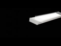 Waterproof 2ft LED Batten Light Fluorescent Light Fixture With Switchable CCT Power