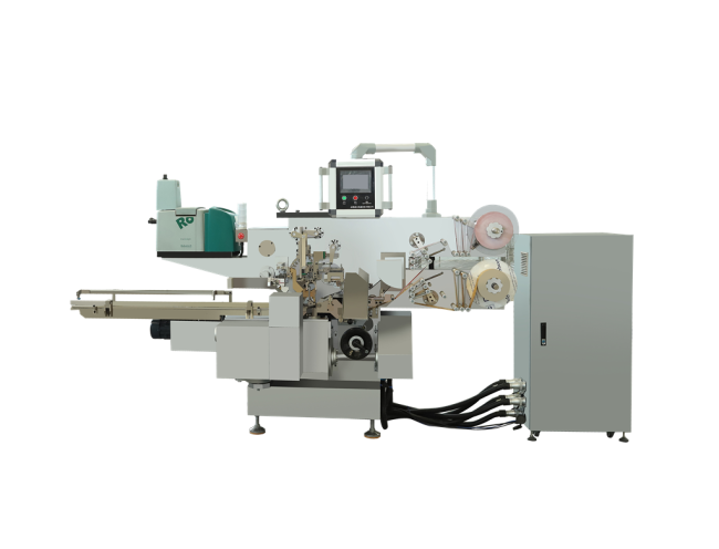 Automatic fold wrapping machine overview
