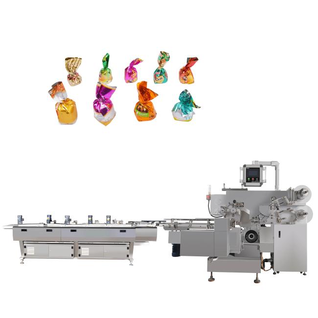 Candy wrapping machine production line