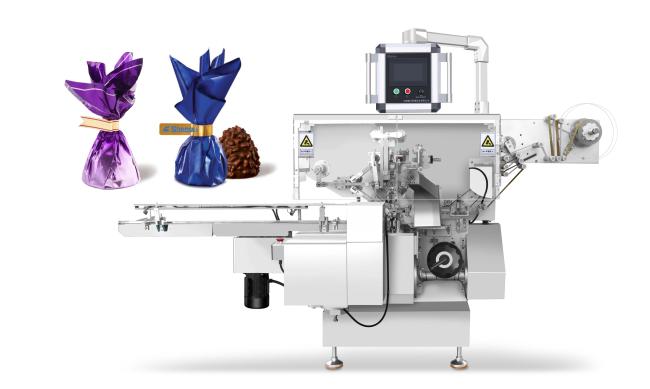 SHENGLI Chocolate Wrapping Machine - Front View