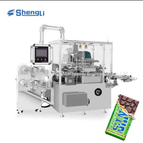 Quality 40PPM-80PPM Chocolate Bar Packaging Machine Semi Automatic Horizontal for sale