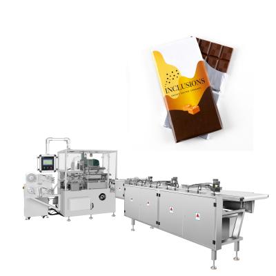 China 60-100pcs/Min Chocolate Bar Packing Machine Chocolate Foil Wrapping Machine for sale