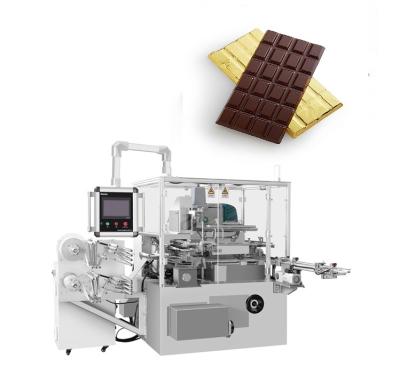 China 60ppm-80ppm Candy Bar Wrapping Machine Chocolate Bar Foil Wrapping Machine for sale