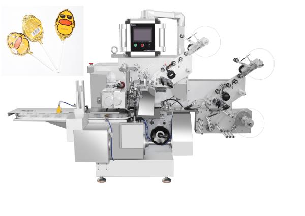 Quality 90ppm-120ppm Lollipop Bunch Wrap Machine Automatic Candy Wrapping Machine for sale