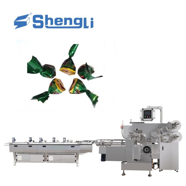 Quality Single Twist Wrapping Machine 200pcs/Min -260pcs/Min For Candy for sale