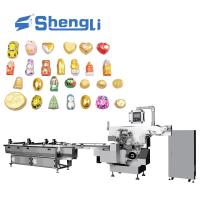 China High-Speed 300ppm Automatic Chocolate Foil Wrapping Machine with PLC Control for sale