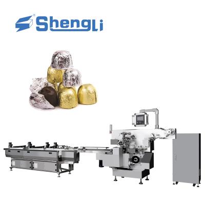 China High-Speed Chocolate Wrapping Machine with 220/380/415/440V 50Hz Power for sale