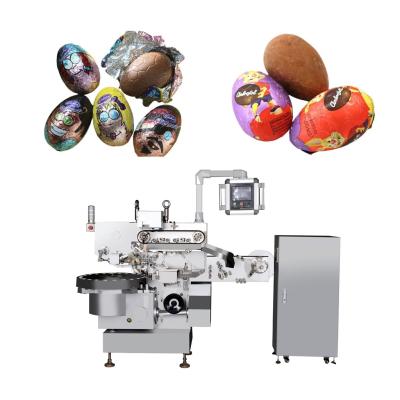 China Electric Power Driven Chocolate Wrapping Machine for Egg Shapes with 180-250 pics/min Speed and Customizable Options for sale