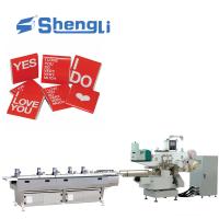 China Power Consumption 3.5 KW Chocolate Bar Packing Machine SL SBZB450D Featuring Array Machine Material for Consistent Operation for sale