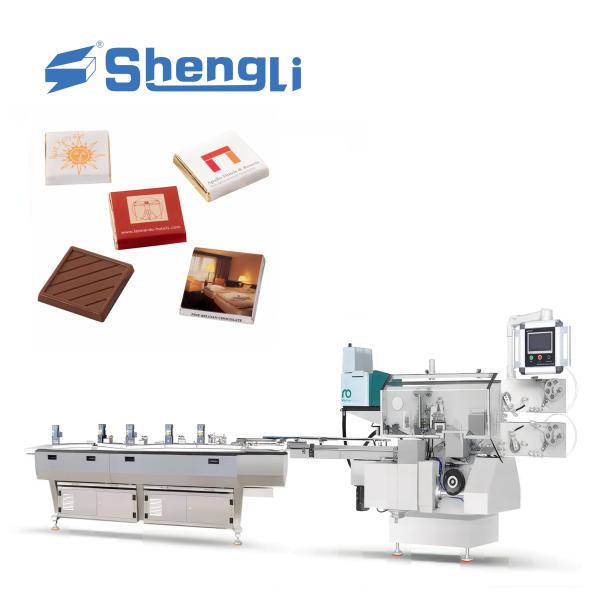 Quality Candy Bar Packaging Machine 200ppm-260ppm Wrapping Machine For Chocolate for sale