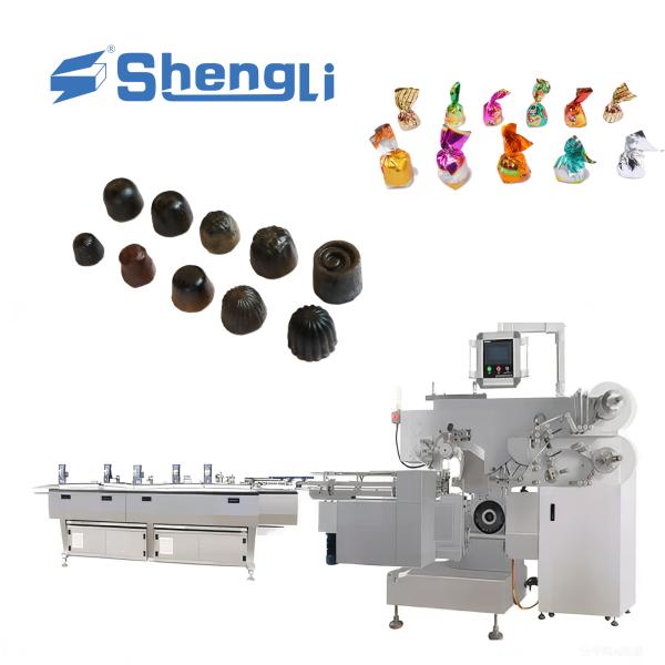 Quality 260ppm Horizontal Single Twist Chocolate Wrapping Machine Automatic High Speed for sale