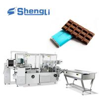 China Fold Wrapping Machine 60-150pcs/Min Flow Pack Machine For Chocolate for sale