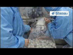automatic sesame balls aluminum foil packing machine with 260pcs/min speed and 15-35mm size range