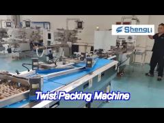 double twist candy wrapping machine 280-300pcs/min double twist packing machine