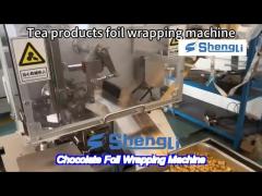 high-accuracy automatic foil packing machine with plc control for spice sticks at 200-300pics/min