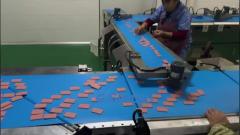 chocoalate two layer fold packing machine