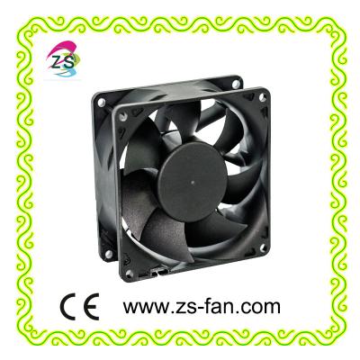 China Square Panel Fan 80x80x38mm High Power cooling Fan with CE/UL certificate for sale