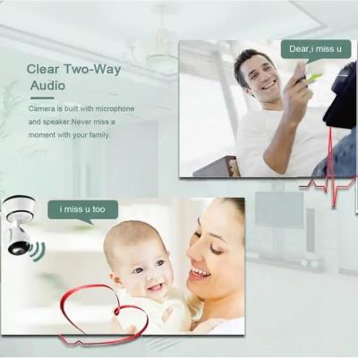 Cina Modi pratici audio Pan Tilt 720P della radio 2 della macchina fotografica del CCTV V380 in vendita