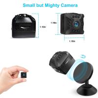 China Mini WiFi Security Camera 1080P HD Wireless X5 with 128GB Support and 60min Battery for sale