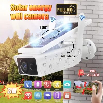 Cina Radio all'aperto della videocamera di sicurezza del pannello solare di PTZ con il proiettore in vendita