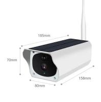 China 1080P Solar Powered Security Camera 92 Degree Wide Angle Waterproof Outdoor for sale