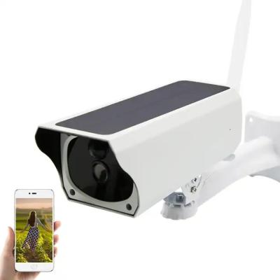 Cina orizzontale della videocamera di sicurezza del pannello solare di 1080P HD impermeabile 92 gradi in vendita