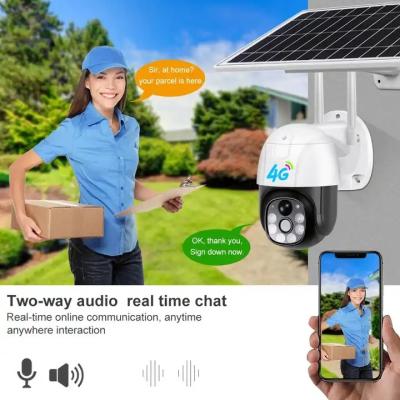 Cina IP alimentato solare PTZ della videocamera di sicurezza di 1080P 4MP 4G con la batteria in vendita
