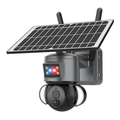Cina Videocamera di sicurezza HD 4MP 4G del pannello solare della rete del IP di WiFi per all'aperto in vendita