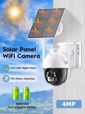 Cina Audio bidirezionale all'aperto del CCTV di 4MP Wireless Solar Powered con il sensore di CMOS in vendita