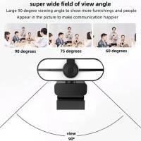 China 4K Webcam 30fps USB 2.0 Live Streaming Camera with Built-in Microphone for PC Laptop for sale
