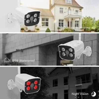 Cina colore bianco del sistema senza fili della macchina fotografica di 1080P 4CH WiFi con il sensore di CMOS in vendita
