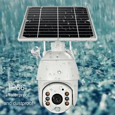 Cina Macchina fotografica alimentata solare durevole 4G, 4MP Home Security Camera di CMOS con il pannello solare in vendita