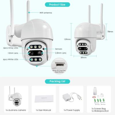 Cina Macchina fotografica di videosorveglianza dell'interno pratica, macchina fotografica bidirezionale del CCTV di CMOS audio in vendita