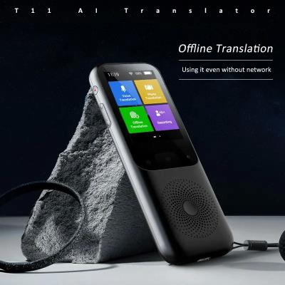 中国 Translator Machine 137 Languages WIFI T11 Portable Smart Voice Translator 販売のため