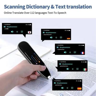 中国 Smart language translator device Support 112 Languages Vormor X7 Arabia Scanner Translation Pen 販売のため